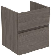 Ideal Standard Finesse - Umyvadlová skříňka, 48x41x54 cm, 2 zásuvky, Dark Elm E3407UR