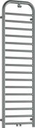 Deante Silia, koupelnový radiátor 500x1570 mm, 586W, broušená ocel, DEA-AGI_FG51