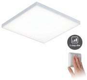 Paulmann 79821 Velora, subtilní stropní LED panel bez rámečku, 16,8W LED 3000K tříkrokové stmívání, 30x30cm