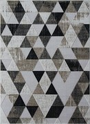 Berfin Dywany, Kusový koberec Lagos 1700 Beige, 80x150, béžová, obývací pokoj