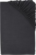Livarno® Žerzejové napínací prostěradlo, 140-160 x 200 cm (antracitová)