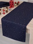 MK Lůžkoviny Lurexový Vánoční běhoun Třpytivá elegance - 40 × 180 cm