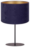 Duolla - Stolní lampa ROLLER 1xE14/15W/230V pr. 20 cm modrá/zlatá