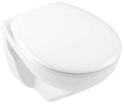 Villeroy & Boch O.novo - Závěsné WC se sedátkem SoftClosing, DirectFlush, alpská bílá 7667HR01