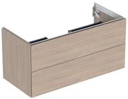 Geberit ONE - Umyvadlová skříňka 104x50x47 cm, 2 zásuvky, dub 505.264.00.5