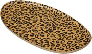 Butlers MONTEVERDE Dekorační podnos leopard 37 x 21 cm