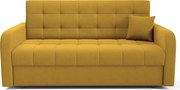 Rozkládací pohovka HAVINI Kronos, 160 cm Barva látky Kronos: Žlutá (Kronos 01)