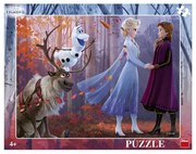 Dino Puzzle Frozen II radost 40 dílků