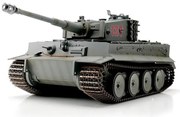 Rc tank torro tiger i. wsn 2,4 ghz šedý 1:16