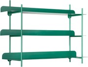 Zelená patrová kovová police 60 cm Cool Retro – PT LIVING