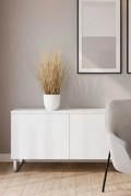 Umělá tráva v květináči BOHO, plast, výška 54 cm, béžová