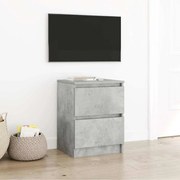 TV skříňka betonově šedá 40x35x54 cm kompozitní dřevo
