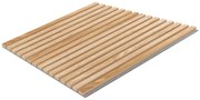 Lameo Akustický dýhovaný panel 3D - dub, šedý filc 60x60cm