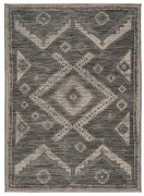 Šedý venkovní koberec Universal Devi Ethnic, 160 x 230 cm