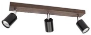 Spot-Light DO2910356 - Stropní bodové svítidlo MANARA 3xGU10/5W/230V borovice DO2910356