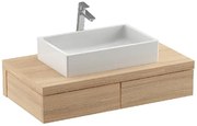 Ravak Formy - Skříňka pod umyvadlo 100x55x22 cm, dub X000001033