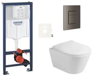 Závěsný wc set do lehkých stěn / předstěnová montáž Glacera Ava SIKOGRSAVASCAL0