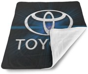 Sablio Deka pro miminko Toyota Blue Glow - 80x100 cm