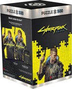 Good loot puzzle cyberpunk 2077 - keyart male v (muž) 500 dílků
