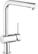 Grohe Minta dřezová baterie s vytahovací sprškou chrom 32168000 G32168000