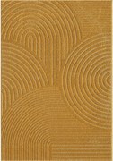 Okrově žlutý koberec 160x230 cm Whirl – ESTE