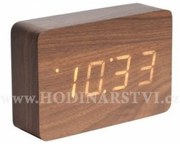 LED budík - hodiny Karlsson 5653DW 15cm