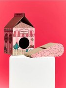 Sinsay - Kartonový domeček pro kočku Hello Kitty - růžová