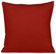 JERSEY POVLAK NA POLŠTÁŘ 029 40X40 CM ČERVENÁ