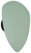 Designová nástěnná lampa zelená organická 32cm 2-světla - Pulley