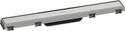 Hansgrohe RainDrain Match, vrchní sada sprchového žlabu 700 s výškově stavitelným rámem, kartáčovaná nerezová ocel, HAN-56037800