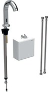 Geberit Piave - Elektronická termostatická umyvadlová baterie, bateriové napájení, chrom 116.168.21.1