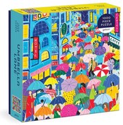 Galison Puzzle Deštníková ulička 1000 dílků
