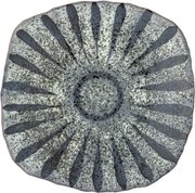 Šedý servírovací talíř z kameniny ø 32 cm Ramie – Bloomingville