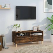 TV skříňka kouřový dub 100 x 34,5 x 44,5 cm kompozitní dřevo