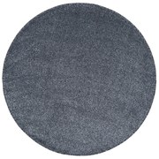 Vopi, Kusový koberec Apollo Soft antra kruh, 80x80 (průměr) kruh, šedá, chodba / předsíň