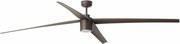 FARO 33495 ATTOS XL LED, hnědá, stropní ventilátor s DC motorem - FARO