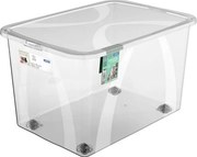 Úložný box s víkem a kolečky LONA 50 l