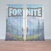Sablio Záclony FORTNITE Horská krajina: 2ks 150x250cm