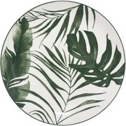 Porcelánový dezertní talíř Leafs, (fi) 19 cm, listy, sada 6ks