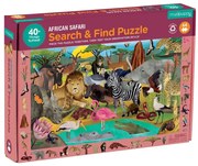 Mudpuppy Puzzle skládej a hledej Safari 64 dílů
