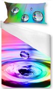 3D Italské povlečení 100% bavlna Water rainbow - 140x200 / 70x90 cm
