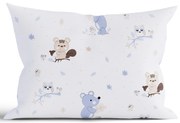 MK Lůžkoviny Bavlněný povlak na polštář Renforcé 50 x 70 cm - Lesní přátelé