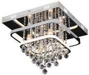 Rabalux 2239 - Křišťálový přisazený lustr PALLAS LED/36W/230V + 4xE14/40W