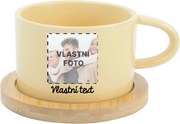 Personalizovaný keramický hrníček "MAKRONKA" s fotografií
