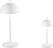 FAN LED-PARTY-L-BCO Nabíjecí venkovní svítidlo PARTY LED dobíjecí 2,5 W TOUCH DIMM 3000 K IP54 baterie 4000 mAh USB nabíjení magnetická 1,2 m - FANEUROPE