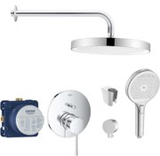 SANITINO - Sprchový set s baterií a tělesem pod omítku Grohe, příslušenství kielle, chrom SANI21GKK013