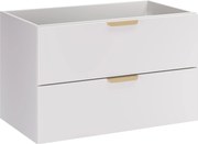 Comad Koupelnová skříňka pod umyvadlo Aster White 80 bílá