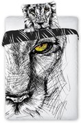 Bavlněné ložní prádlo 160x200 Lion 3038 youth Faro
