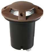 FAN I-HUMMER-R4-BRO Pojízdné svítidlo Faro Carrabile Hummer Inox, bronzové, 1 x GU10, 10,5 x 10,5 x 14,4 cm, IP67 - FANEUROPE