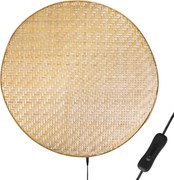 Toolight Toolight, LED nástěnné svítidlo APP1408-W, přírodní hnědá, OSW-08639